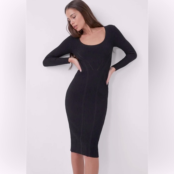 French Connection | Dresses | Nwt French Connection Ribbed Bodycon ...